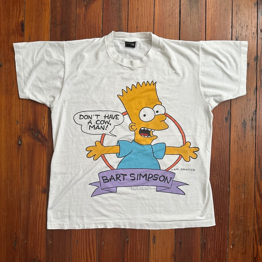 Vintage Bart Simpson 1990 Screen Stars Best Single St… - Gem
